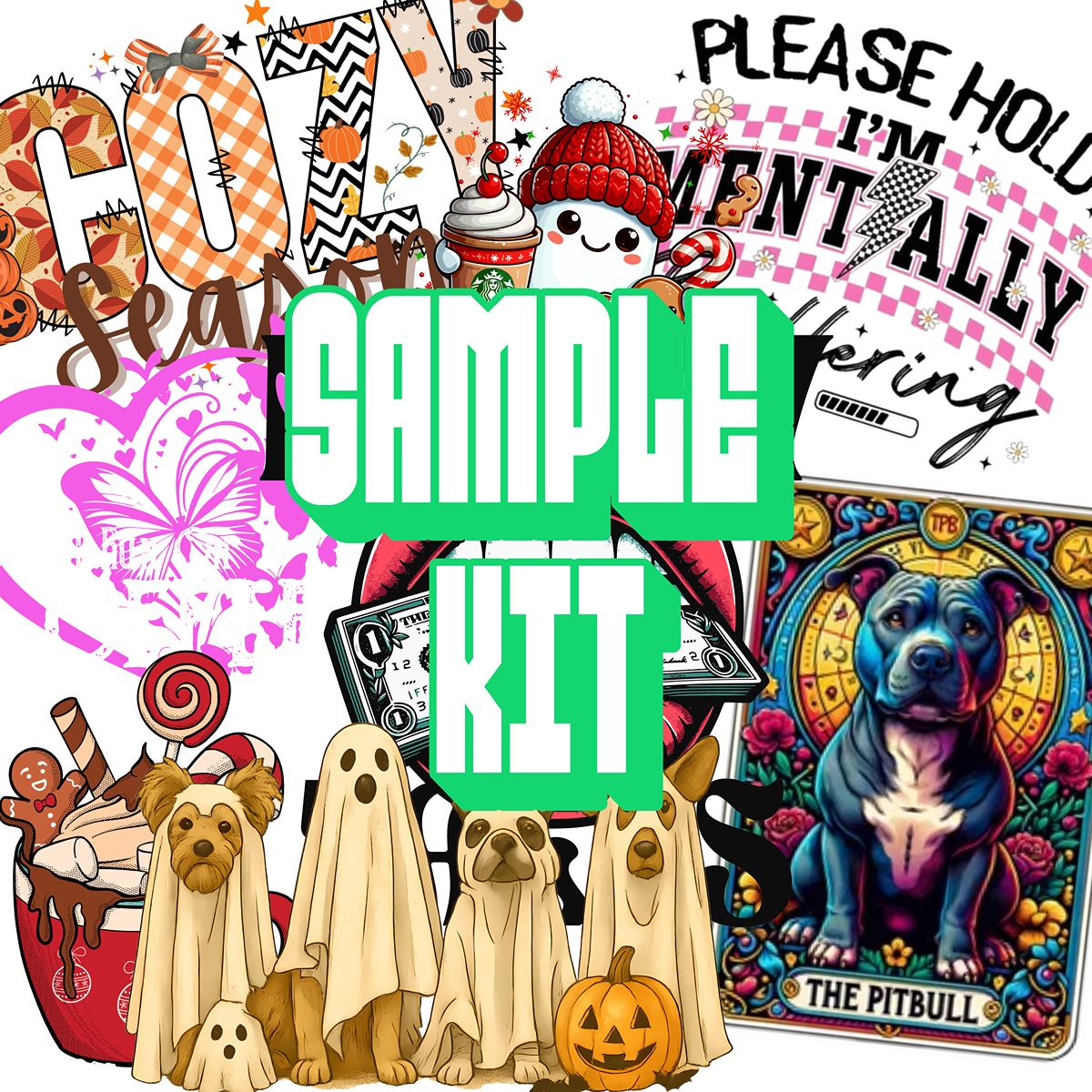 DTF SAMPLE KIT – DAJ Creations